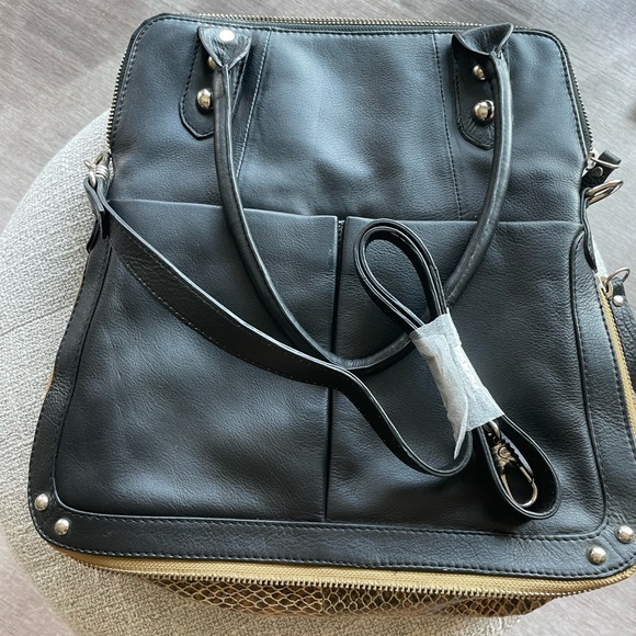 Michael Rome | Bags | Michael Rome Designs Genuine Leather Tote | Poshmark
